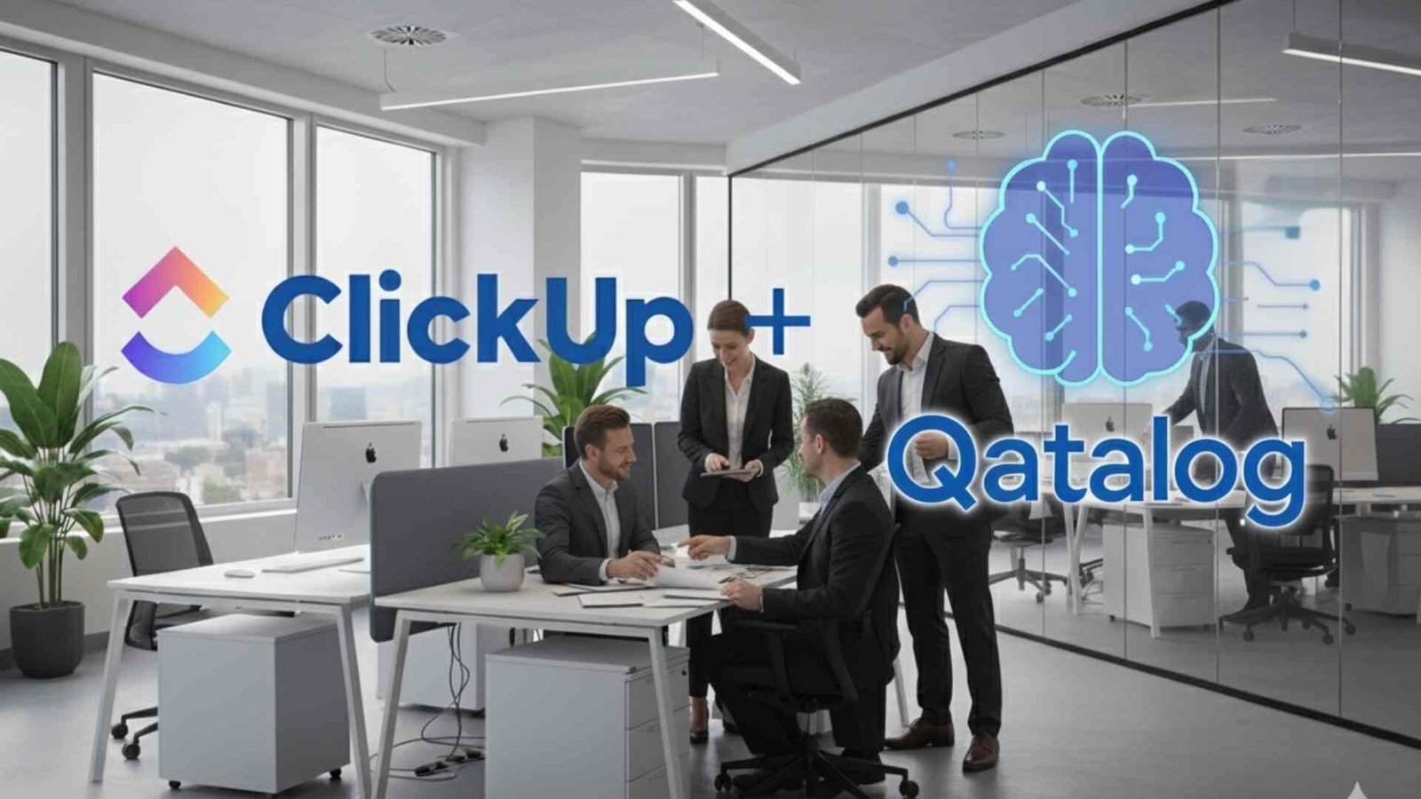 ClickUp Qatalog Acquisition: $25.4 million deal AI Upgrades